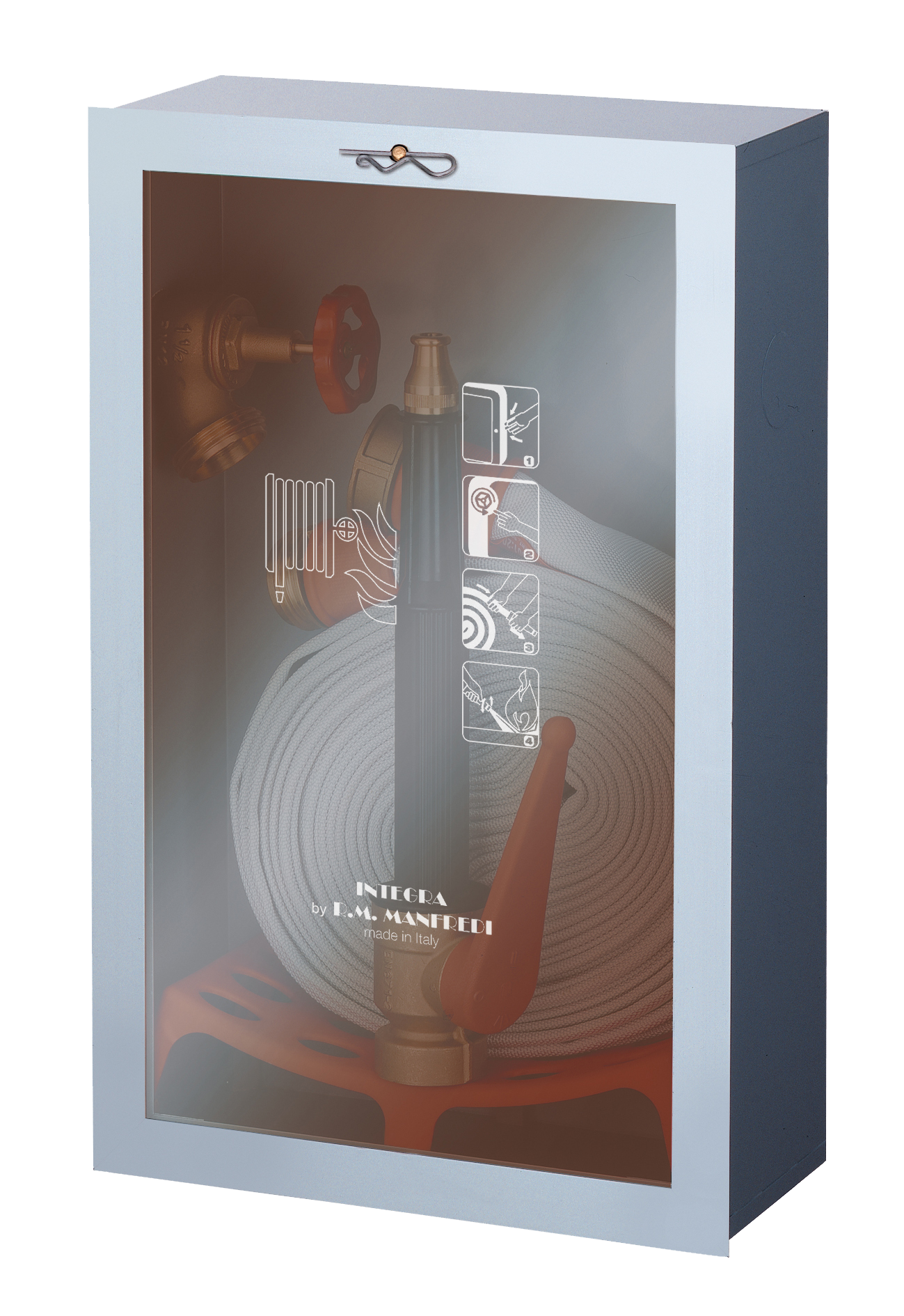 Idrante a Muro Airone da Incasso · R.M. Manfredi